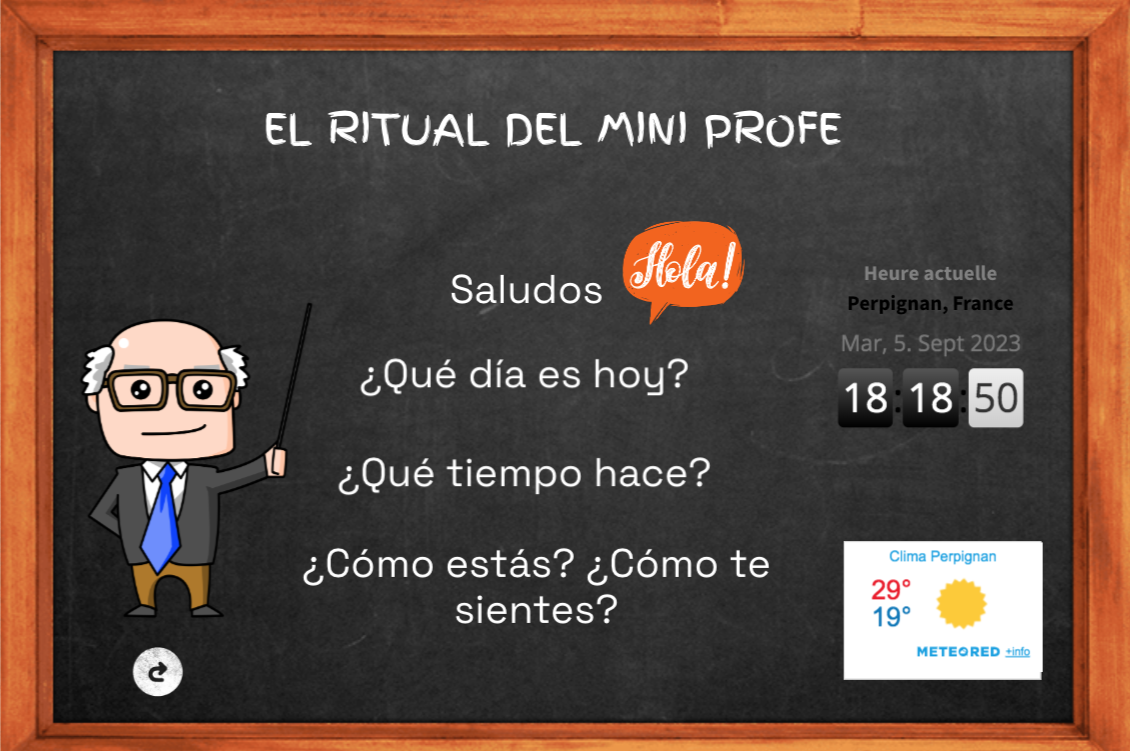 El ritual del mini profe – ¡Fenomenal!