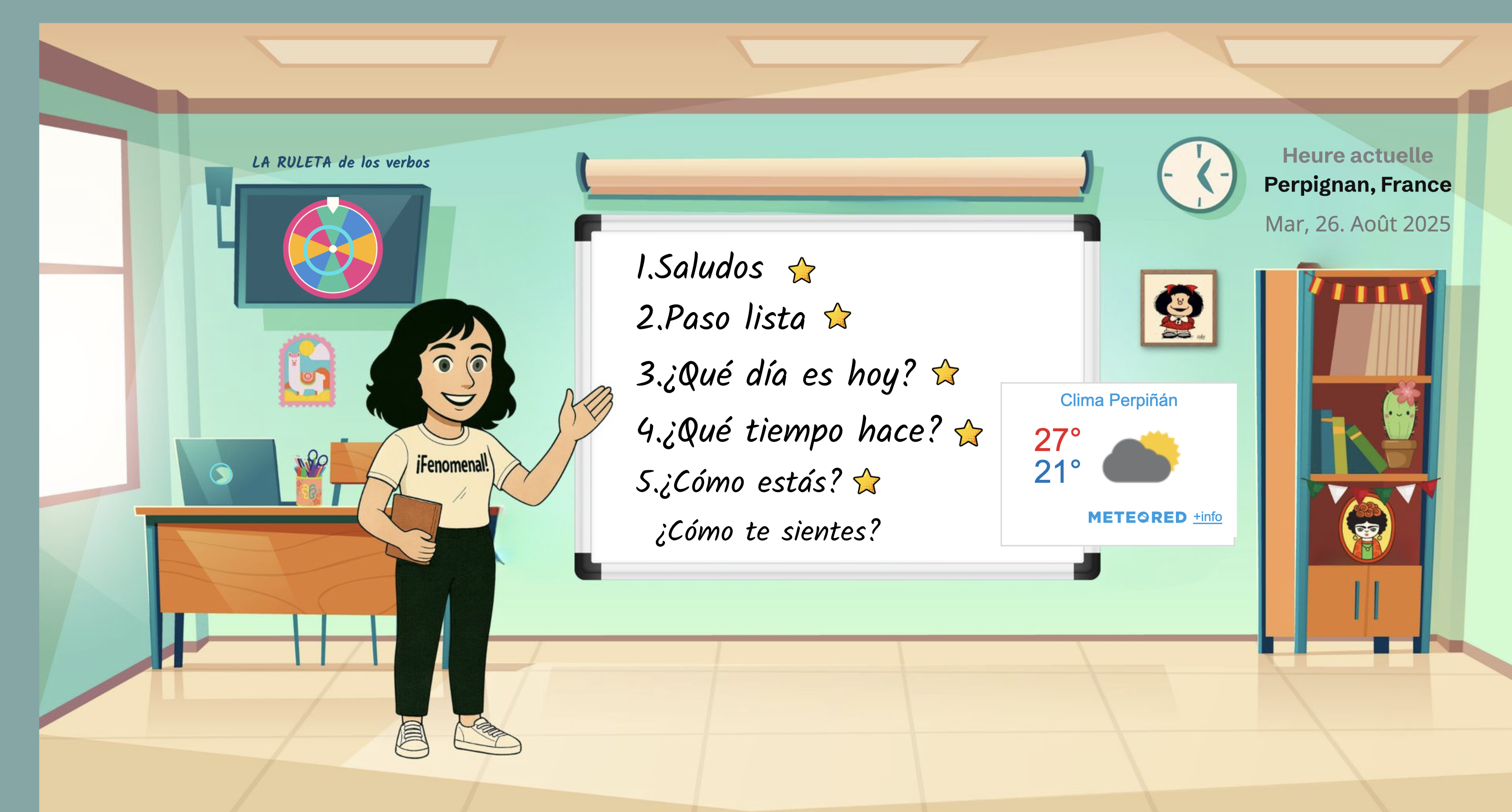 ¡Fenomenal! – Página de español para los alumnos del colegio J.S Pons de Perpiñán